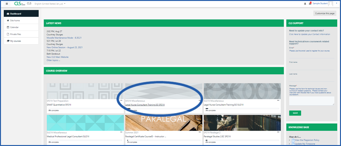 CLS: View/Print my Grades | CLS